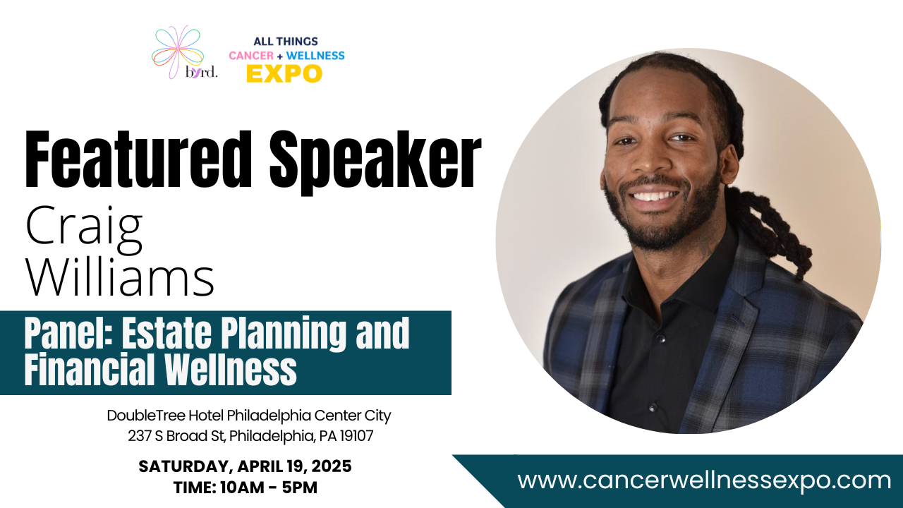 Meet Craig Williams - Featured Speaker - All Things Cancer + Wellness Expo